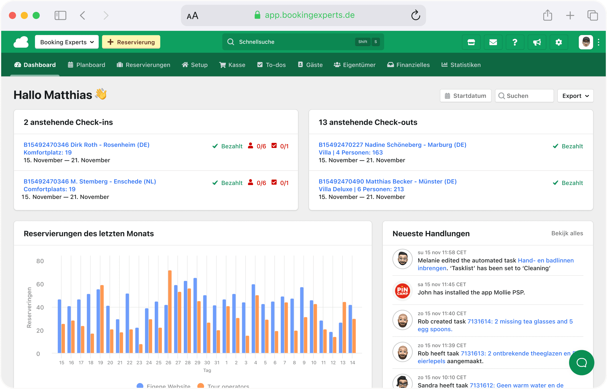 Innovatives All-in-One Buchungssystem | Bereit für die Zukunft?