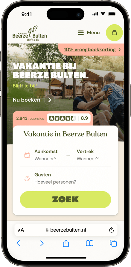 Het #1 platform voor de recreatiebranche | Booking Experts